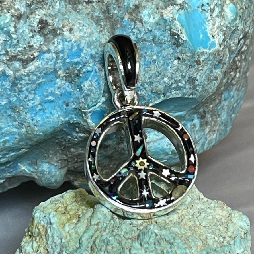 Mini Galaxy Peace Sign – David R Freeland Jr Designs